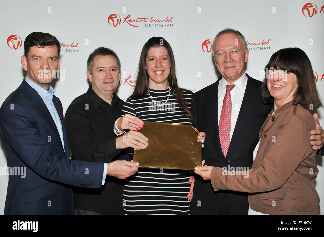 Official opening of Resorts World Birmingham Featuring: Barry Clemo ...