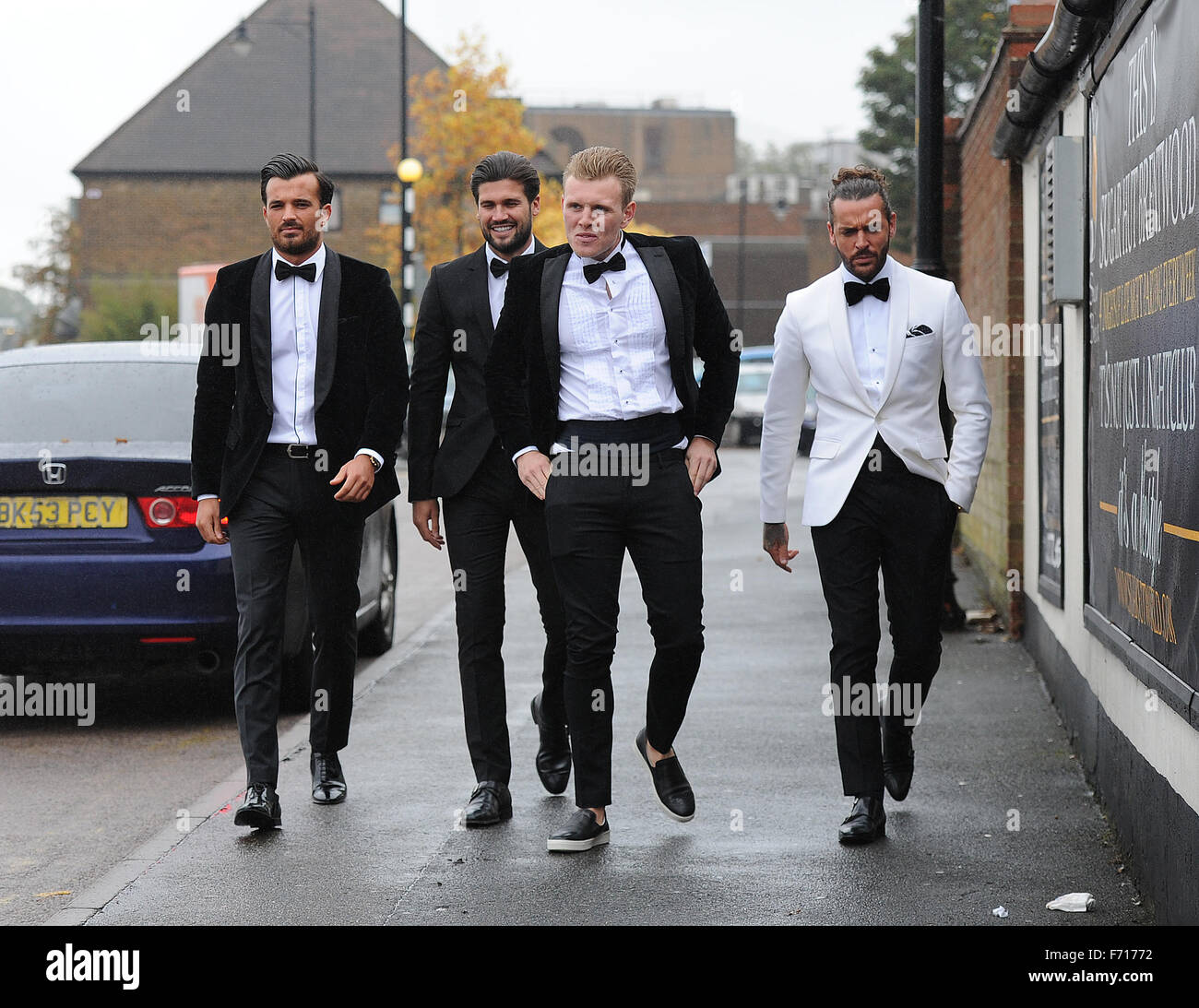 The Towie Cast film Michael Hassini James Bond 21st birthday party at ...
