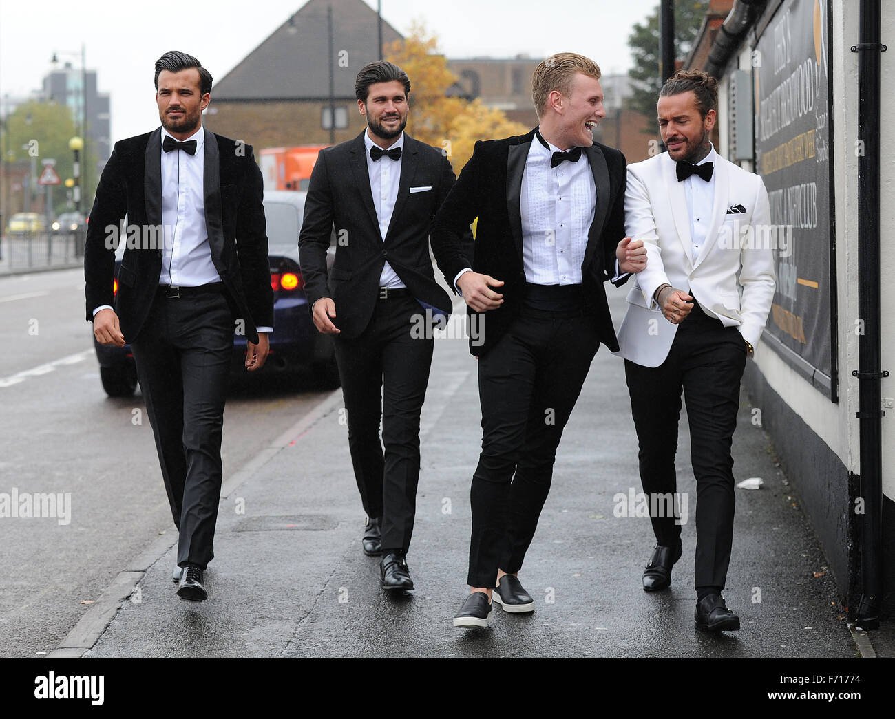 The Towie Cast film Michael Hassini James Bond 21st birthday party at ...