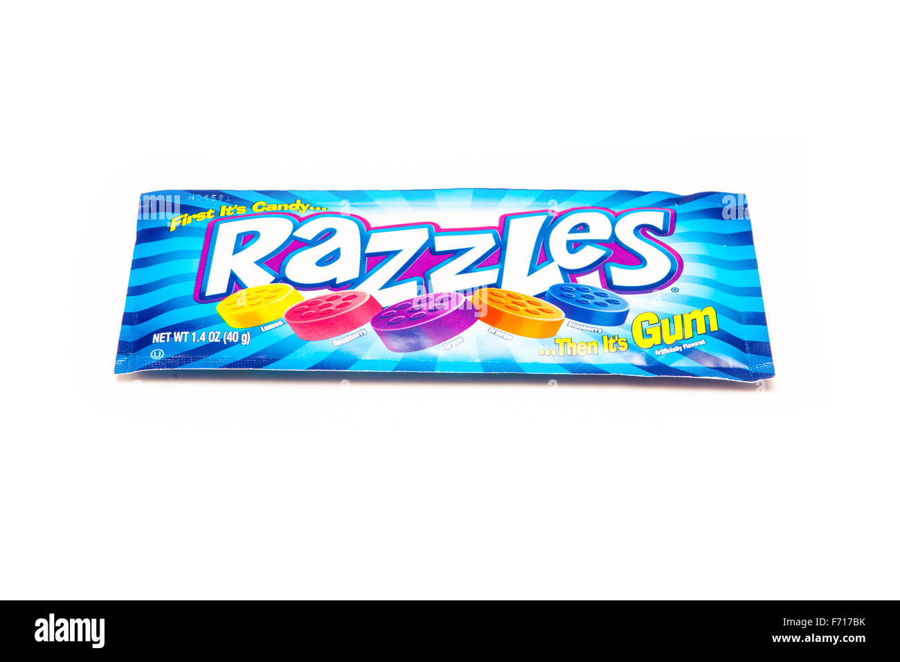 Razzles candy chewing gum Cut Out Stock Images & Pictures - Alamy