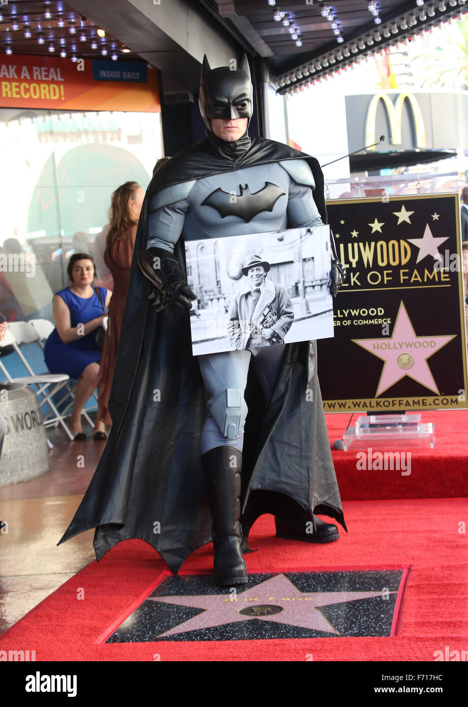 Batman creator Bob Kane posthumously receive the star on the Hollywood ...