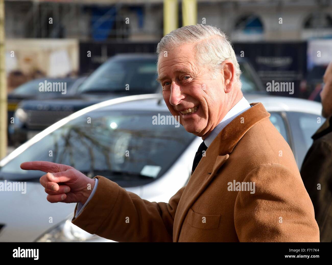 Prince charles smiling hi-res stock photography and images - Alamy