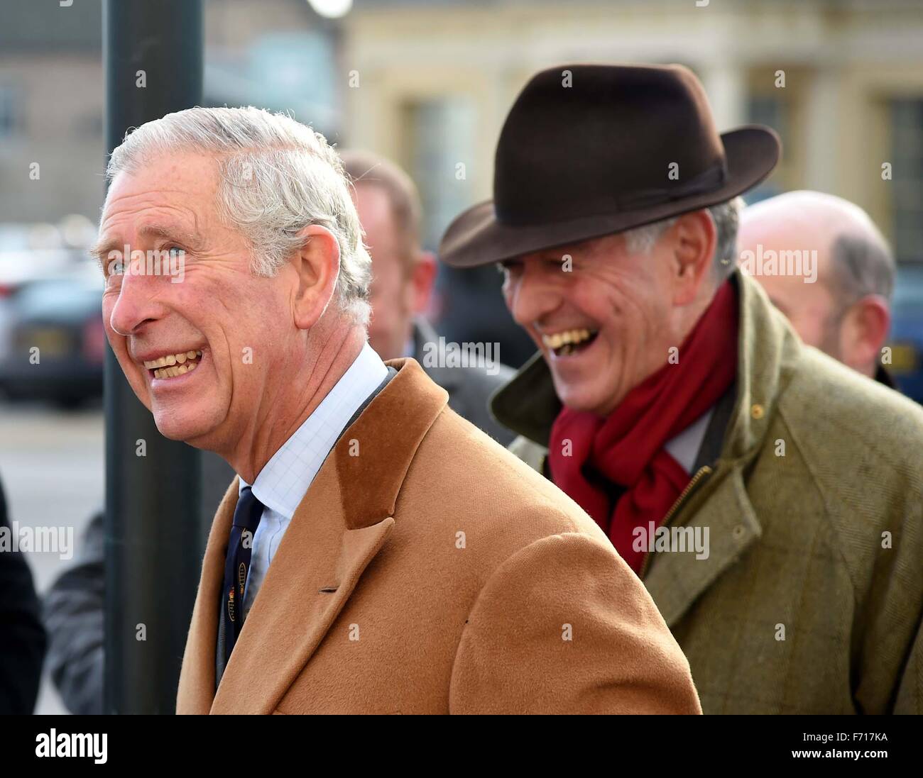 Prince charles smiling hi-res stock photography and images - Alamy
