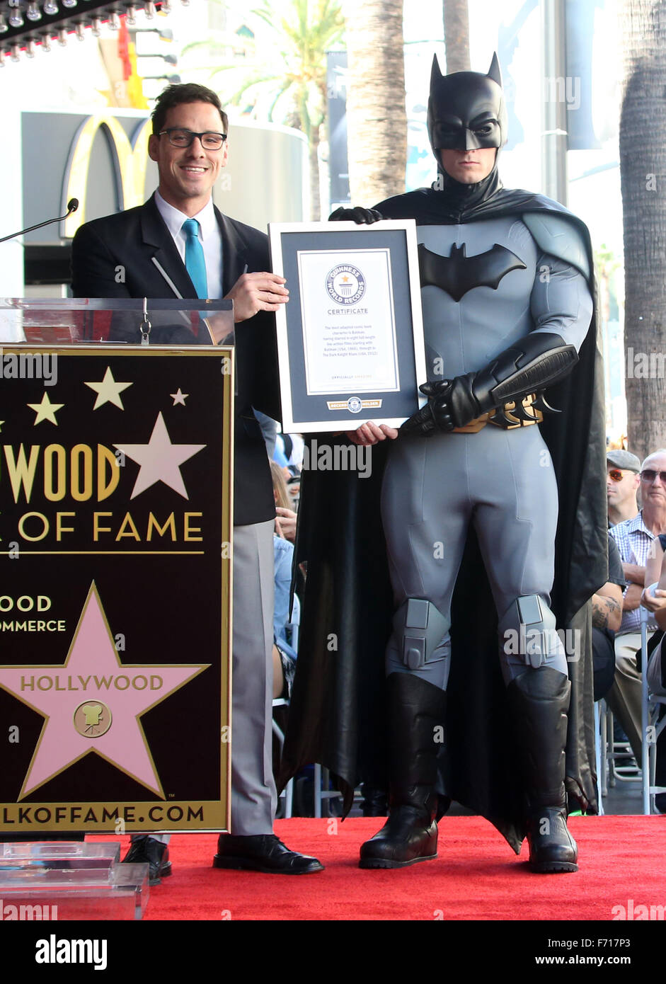 Batman creator Bob Kane posthumously receive the star on the Hollywood ...