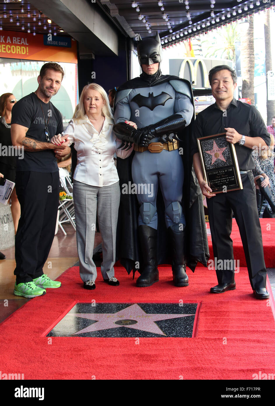Batman creator Bob Kane posthumously receive the star on the Hollywood ...