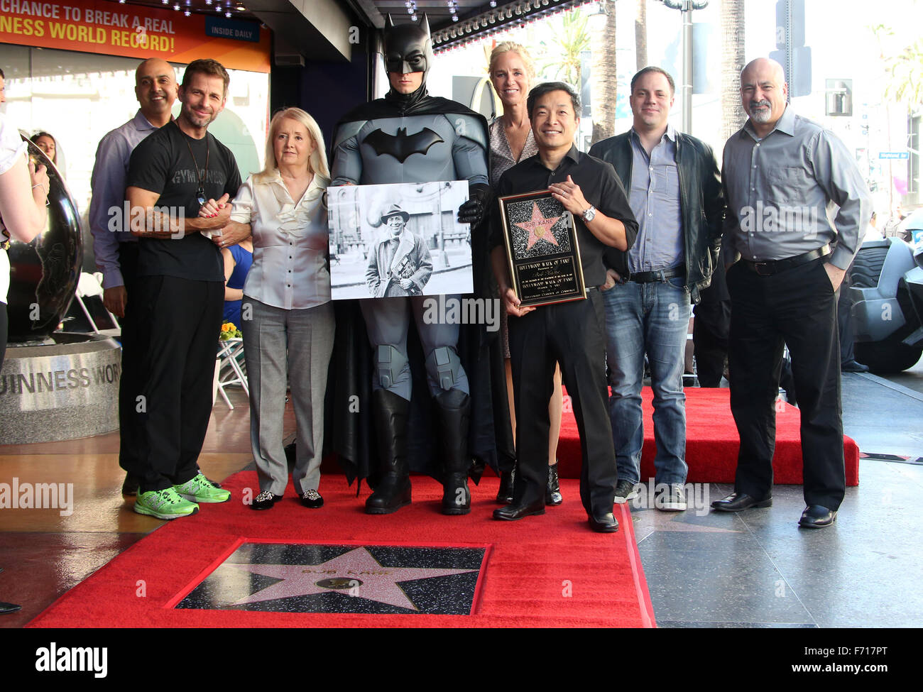Batman creator Bob Kane posthumously receive the star on the Hollywood ...