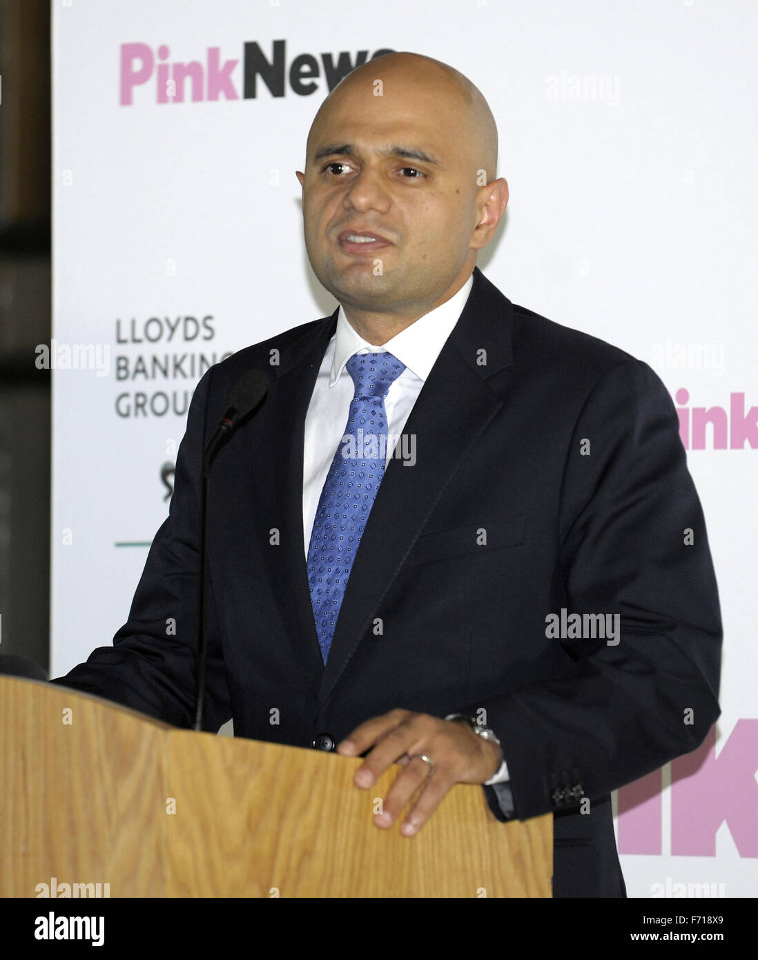 3rd Annual Pink News Awards Featuring: Sajid Javid MP Where: London ...