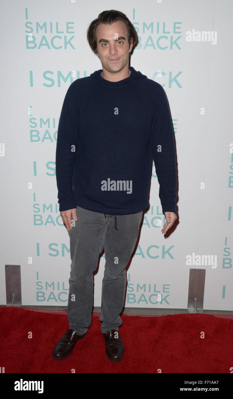Los Angeles screening of Broad Green Pictures’ 'I Smile Back’ on at the ...