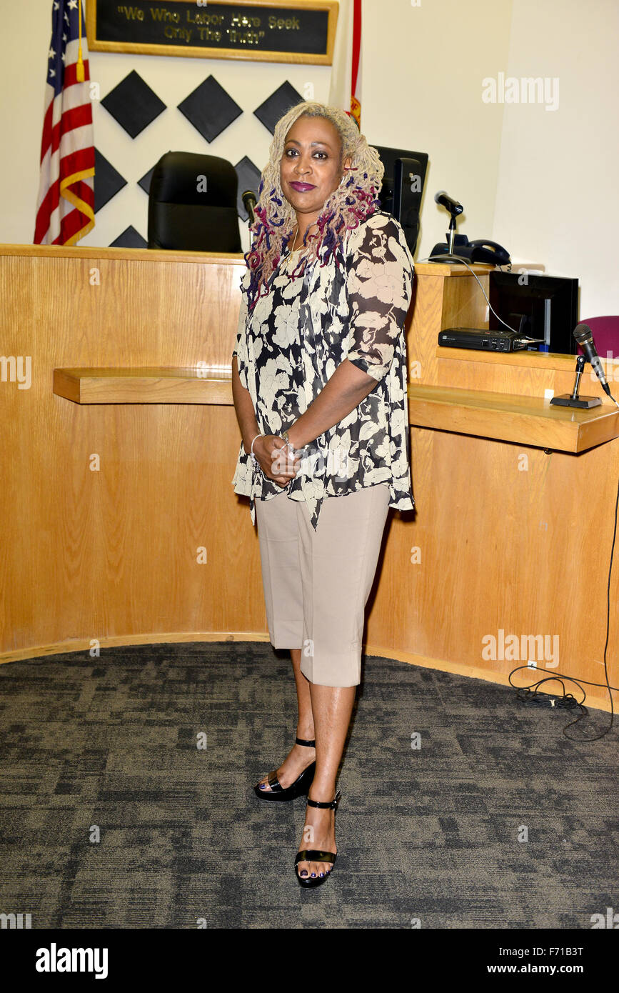 Don King's daughter Debbie King speaks at Teen Court National Recovery ...