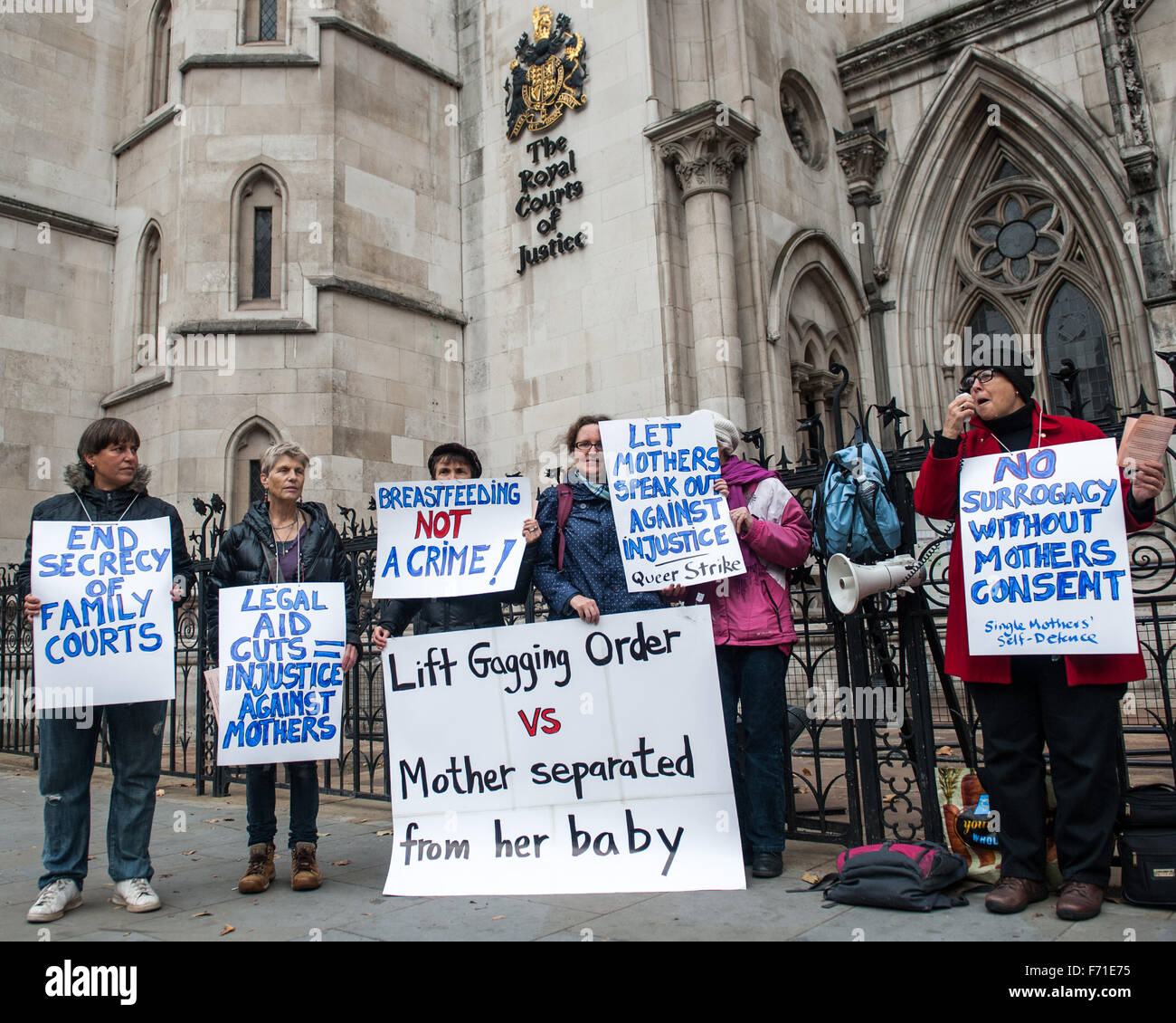 Women from various groups including Queer Strike, Legal Action for ...