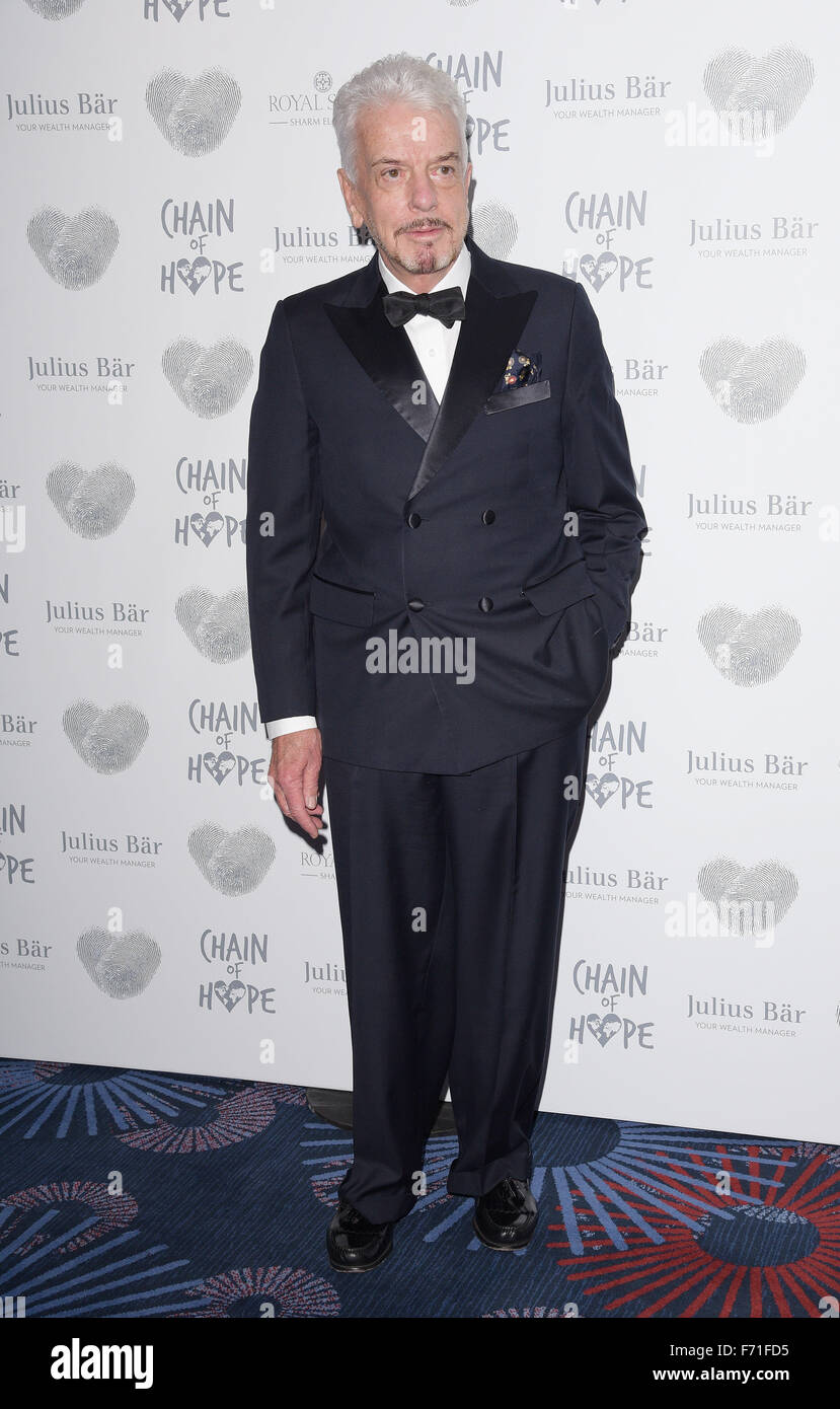 London, UK. Nicholas Haslam at The Chain Of Hope Ball at Grosvenor ...