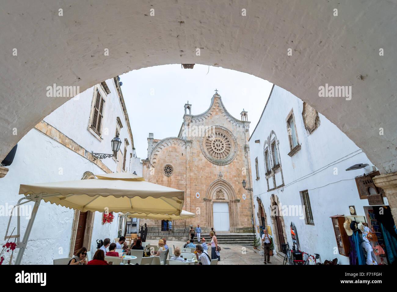 Beautiful town ostuni in italy puglia hi-res stock photography and ...