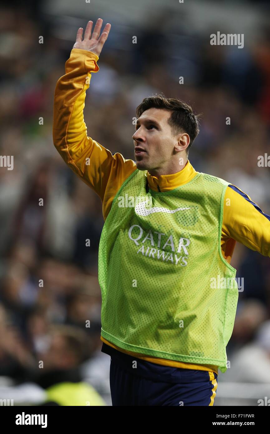 Madrid, Spain. 21st Nov, 2015. Lionel Messi (Barcelona) Football/Soccer ...