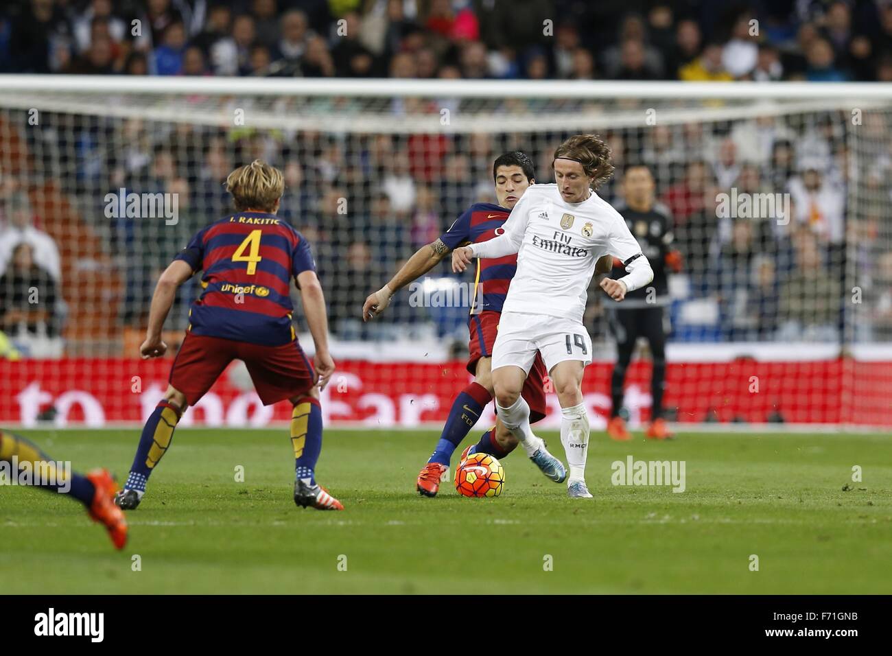 Madrid, Spain. 21st Nov, 2015. Luka Modric (Real) Football/Soccer ...