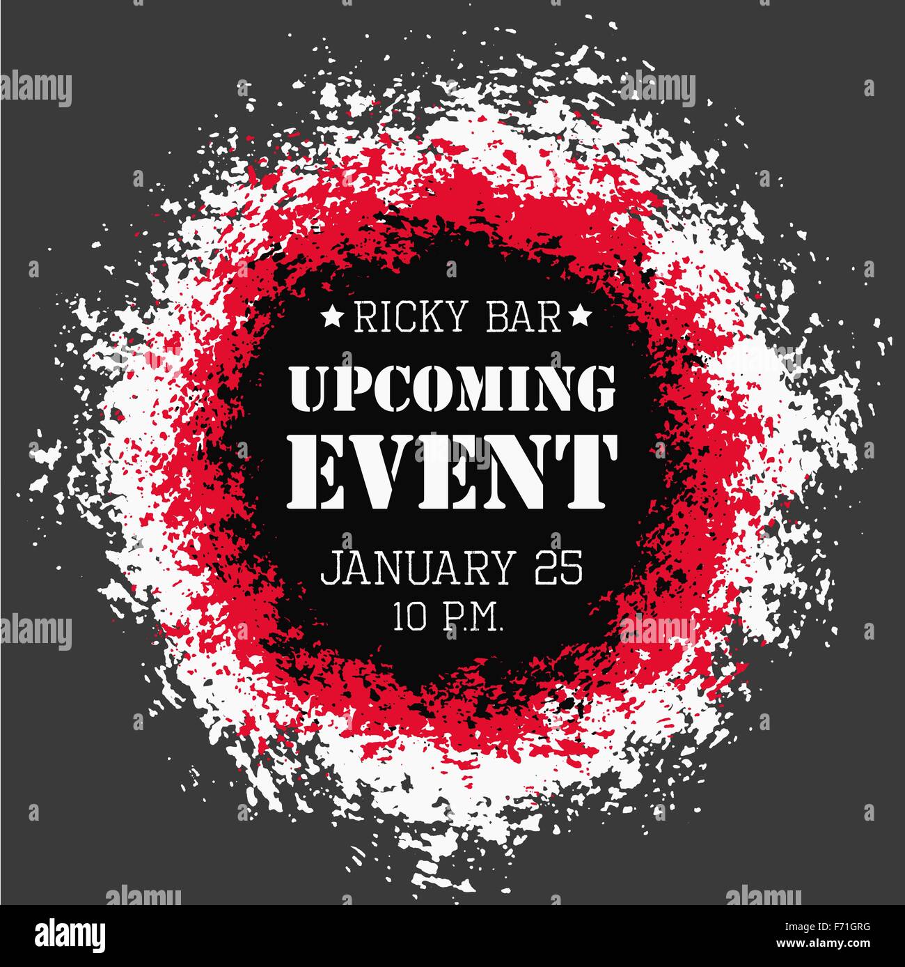 Red black and white chalk on paper Stock Vector Images - Alamy