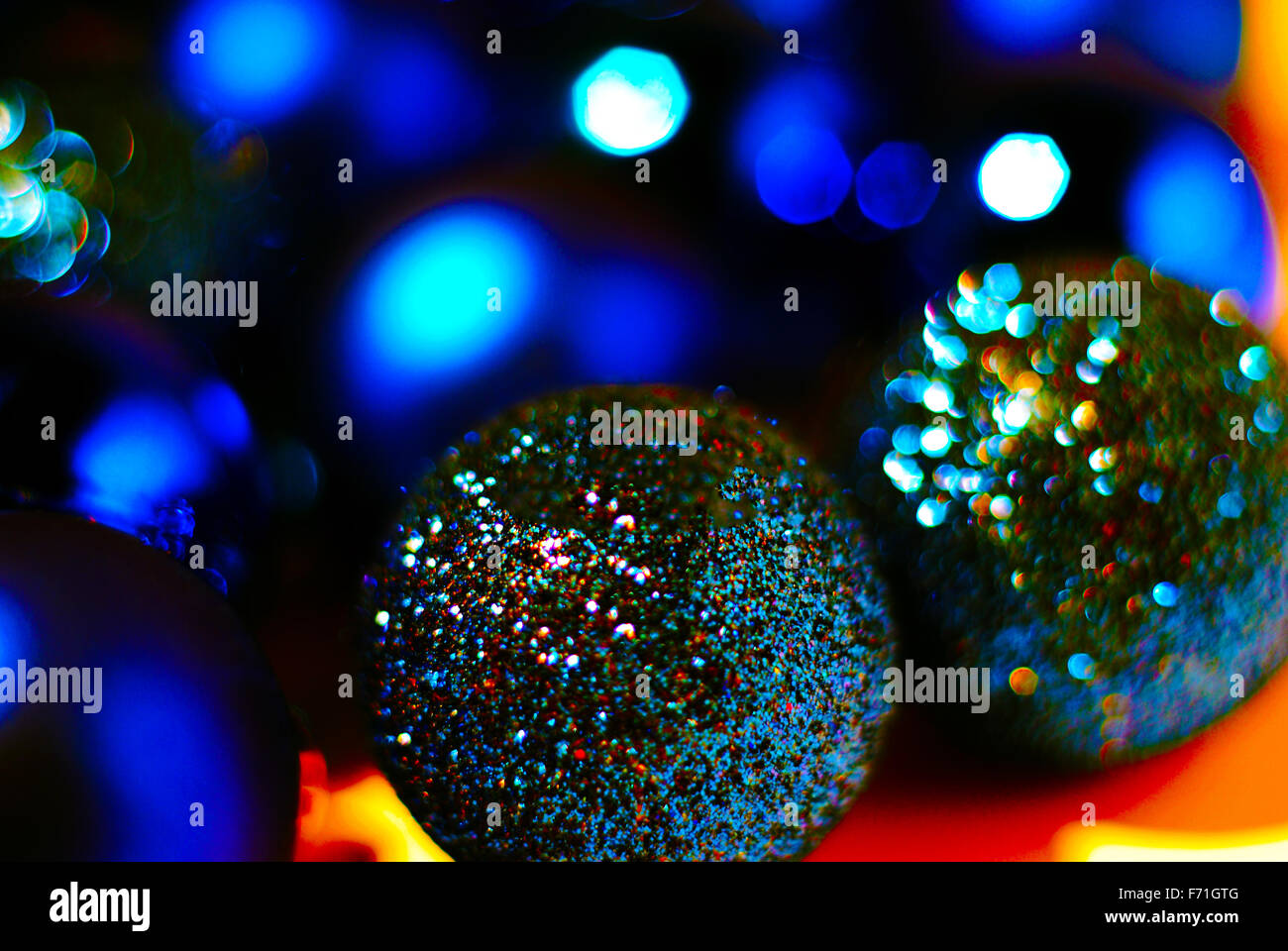 Sparkly christmas decoration hi-res stock photography and images - Alamy