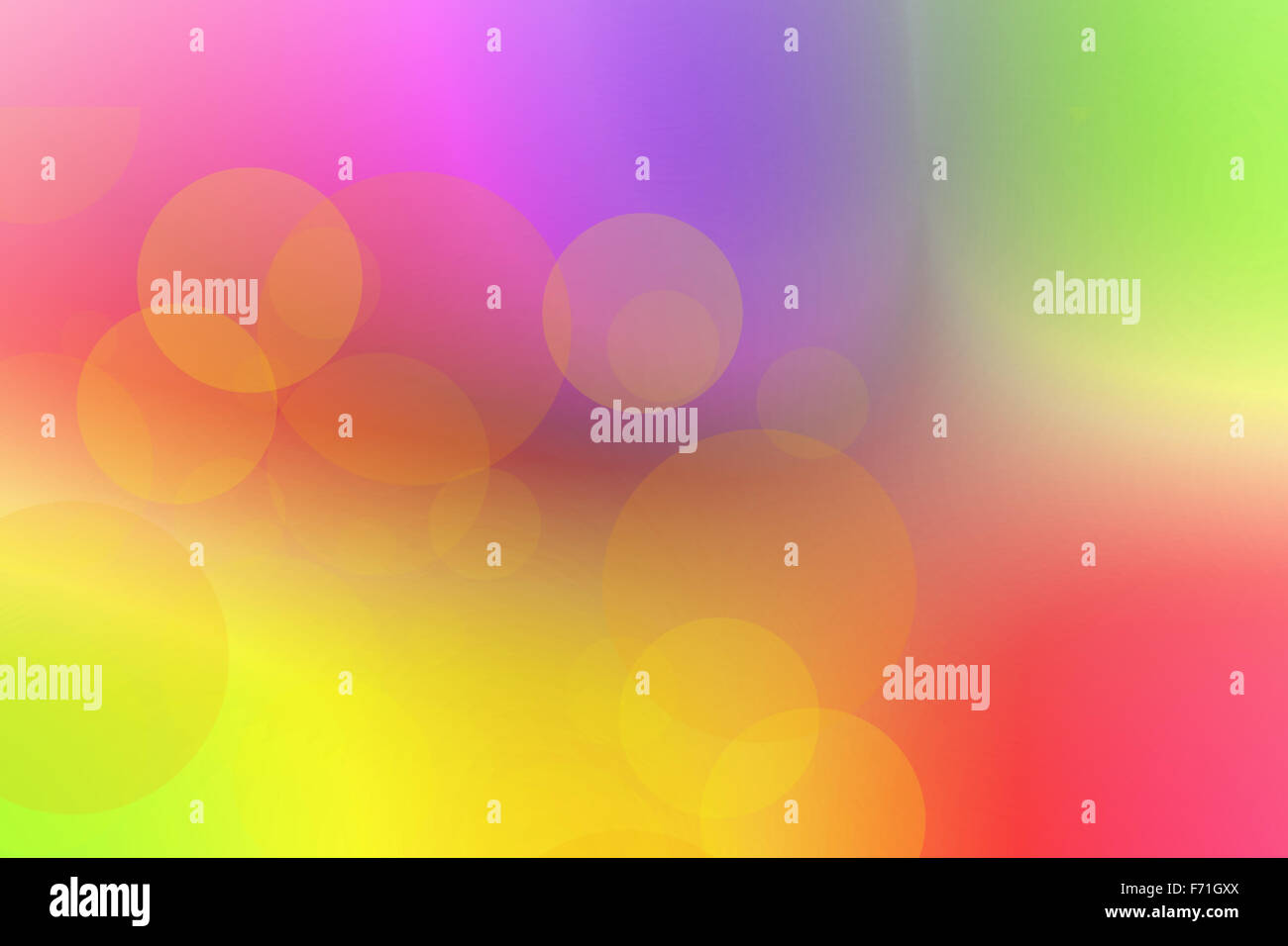 Circles on soft beautiful colorful tone color background Stock Photo ...