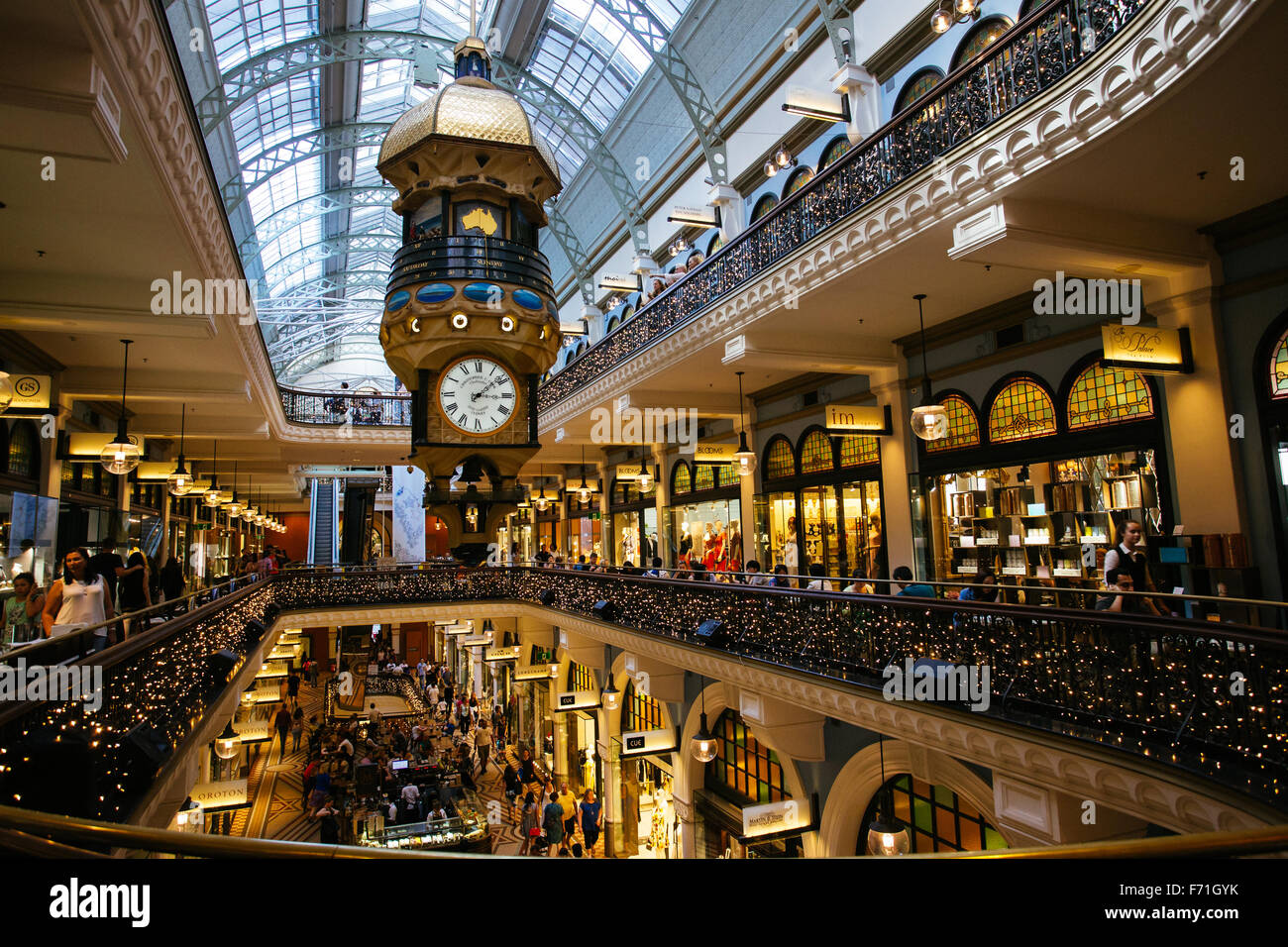 QVB Queen Victoria Building Stock Photo - Alamy
