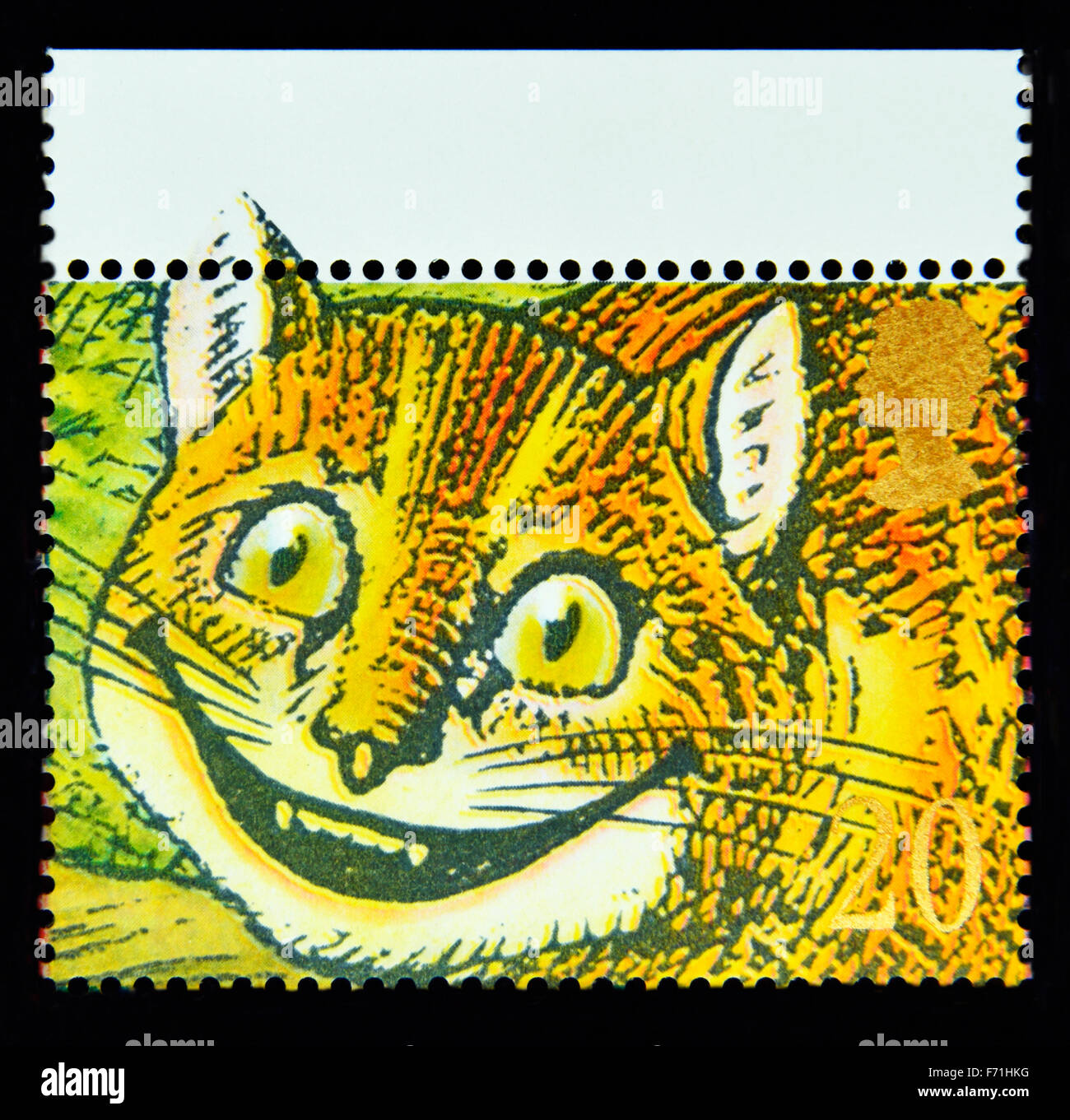 Postage stamp. Great Britain. Queen Elizabeth II. 1990. Greetings ...