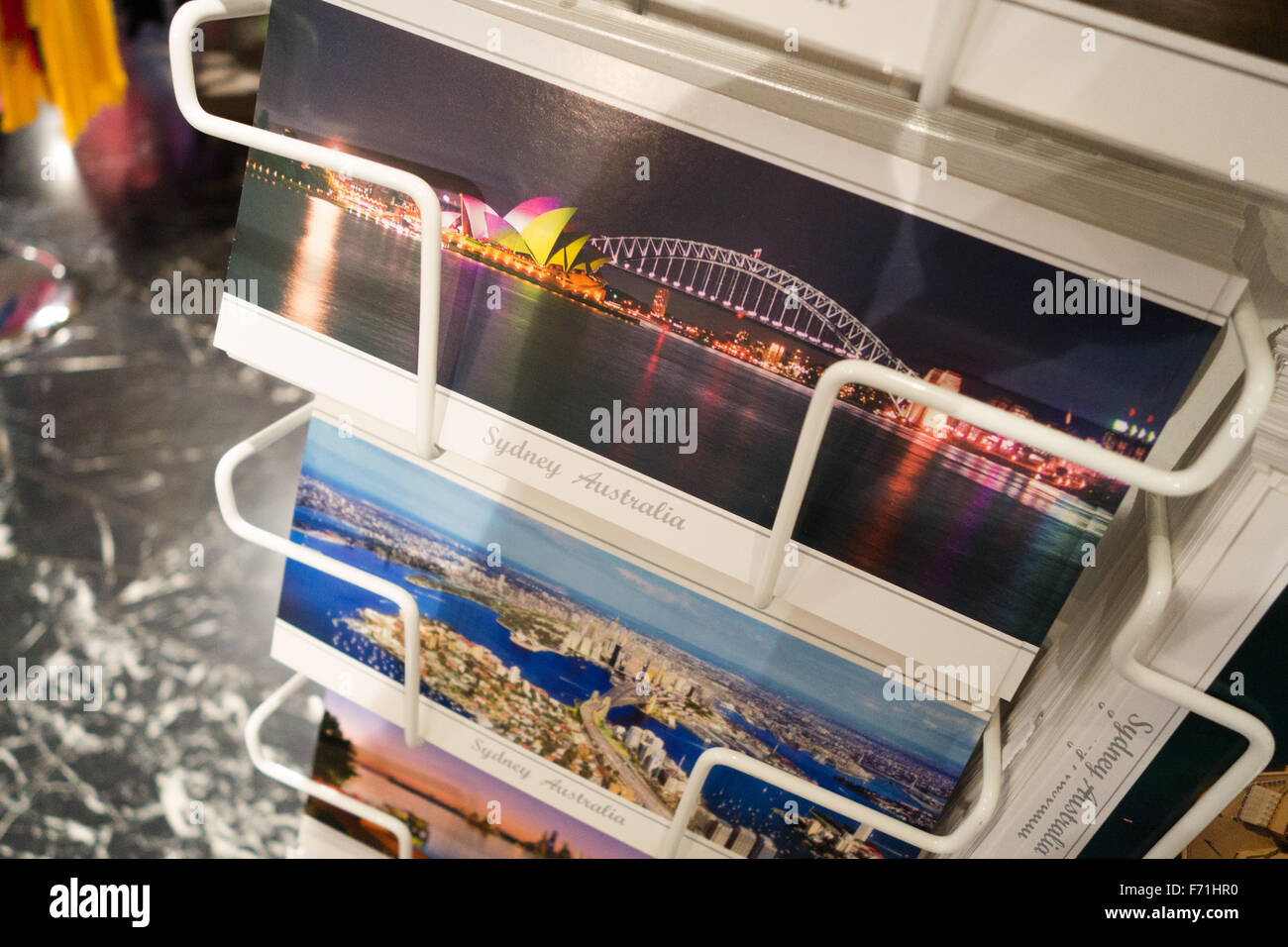 Sydney Australia post cards Stock Photo - Alamy