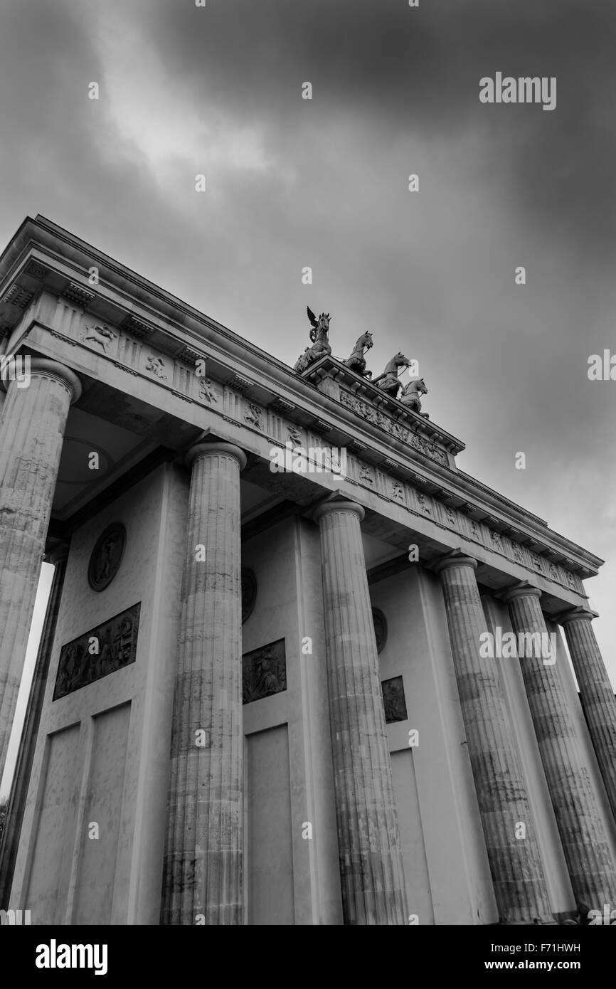 Architecture gate tourist Black and White Stock Photos & Images - Alamy