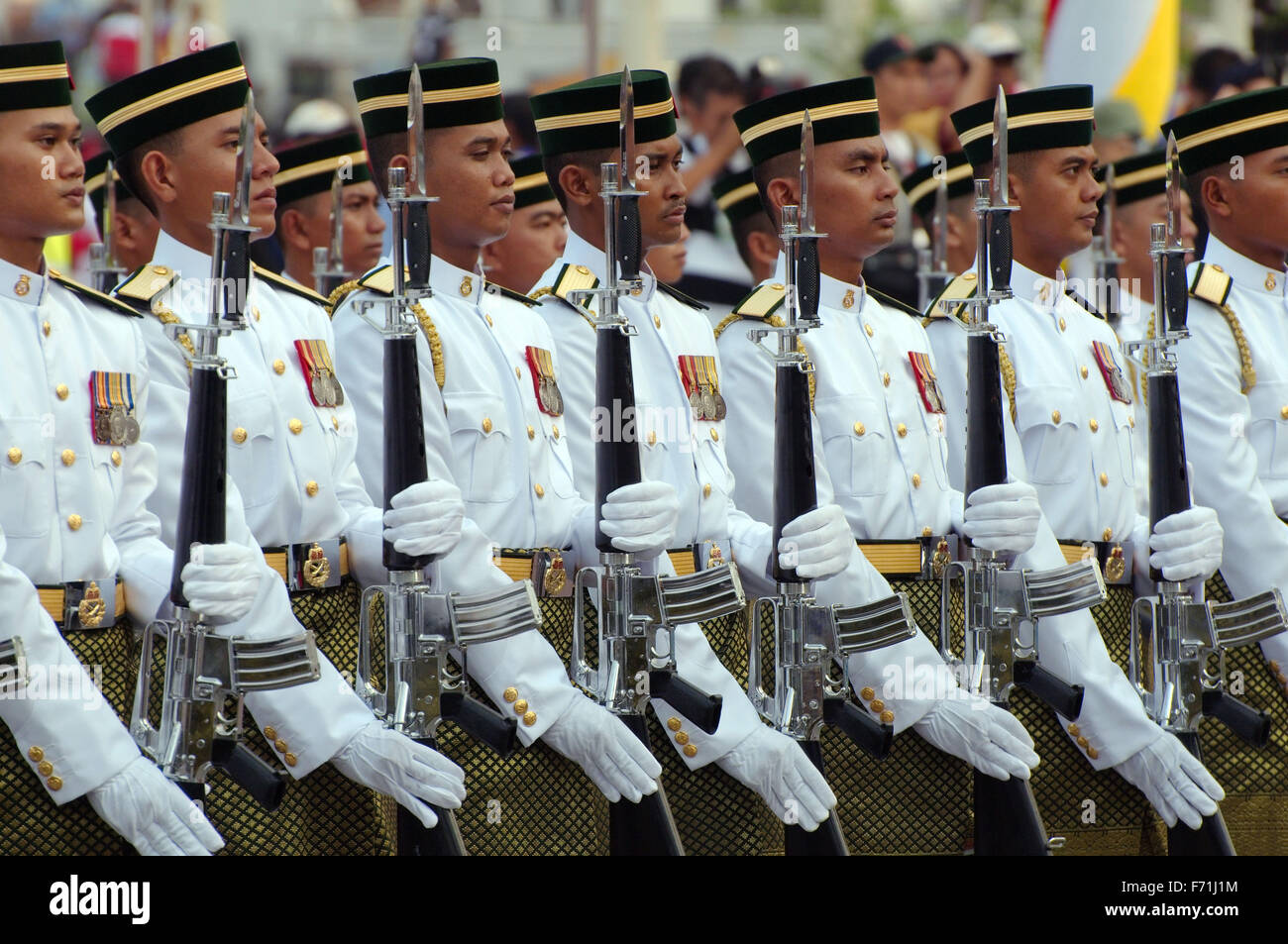 Oct. 15, 2014 - Malaysia - system of royal guard, 16 September - Hari ...