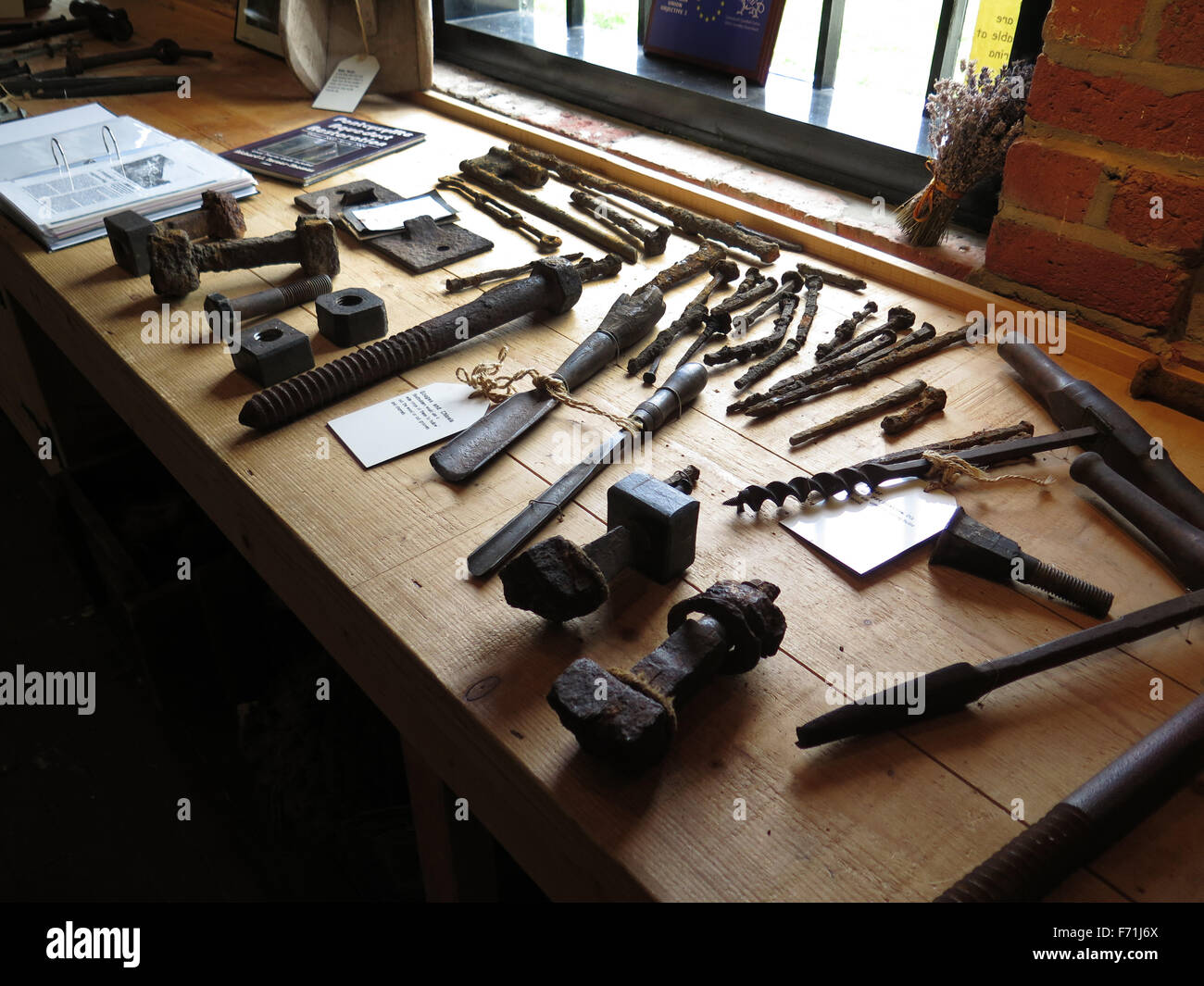 Heritage museum at the LLangollen Canal & Pontcysyllte Aquaduct, Wales ...