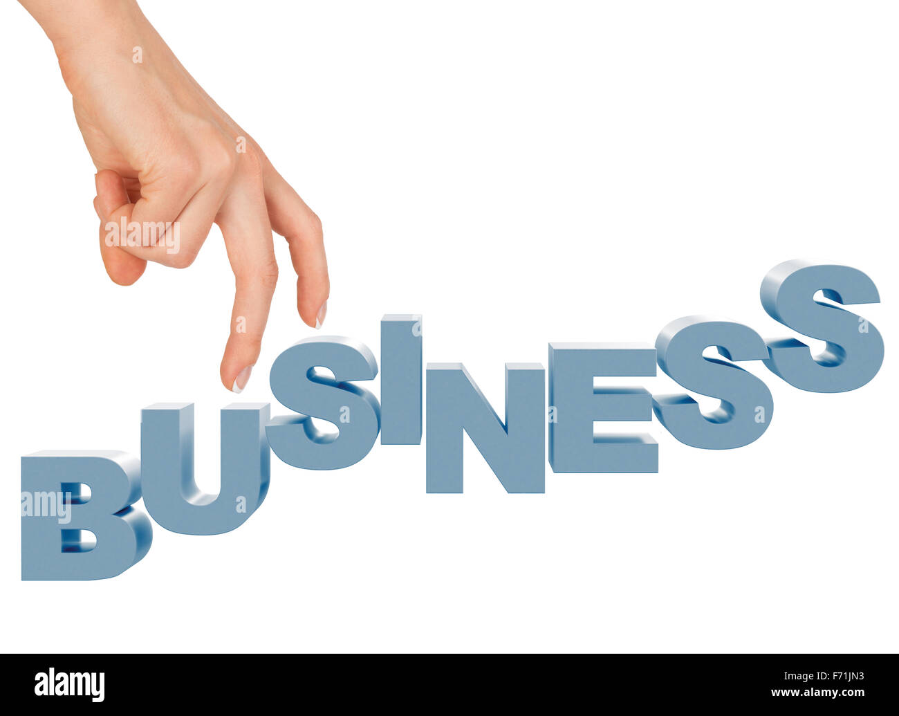 Hand word hi-res stock photography and images - Alamy