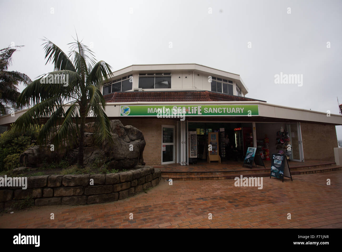 Manly Sea Life Sanctuary exterior Stock Photo - Alamy