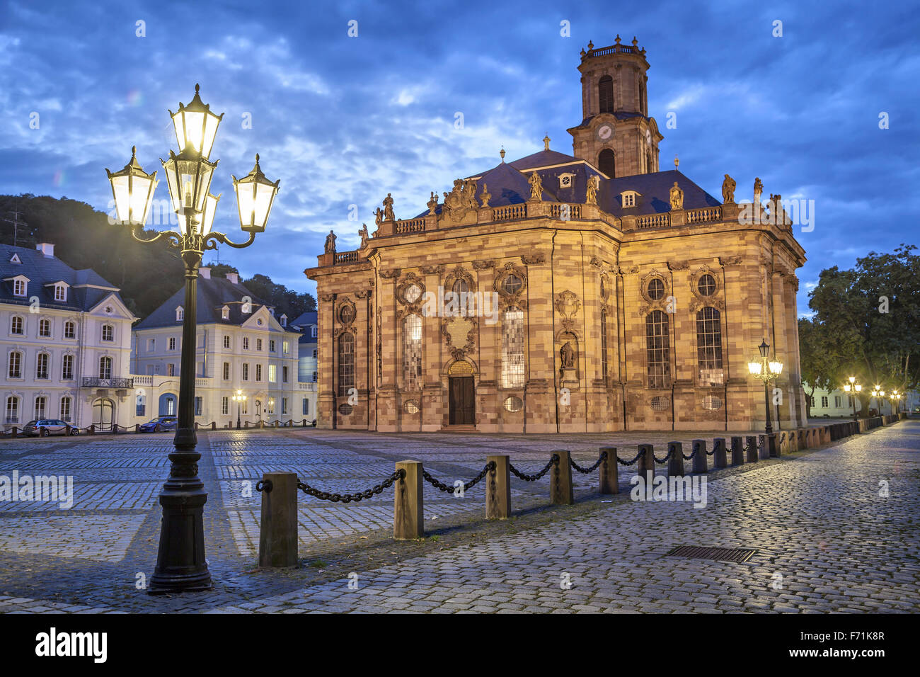 Ludwigskirche - a Protestant baroque style church in Saarbrucken ...