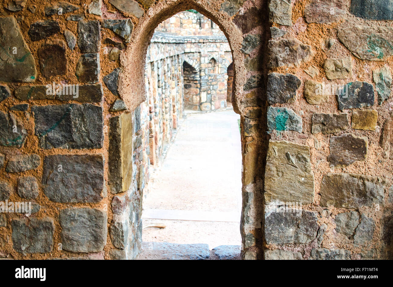 arch color brick minaret architecture Stock Photo - Alamy
