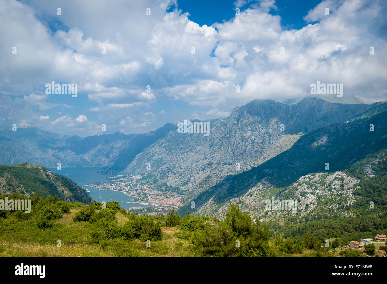 Kotor mountain range hi-res stock photography and images - Alamy