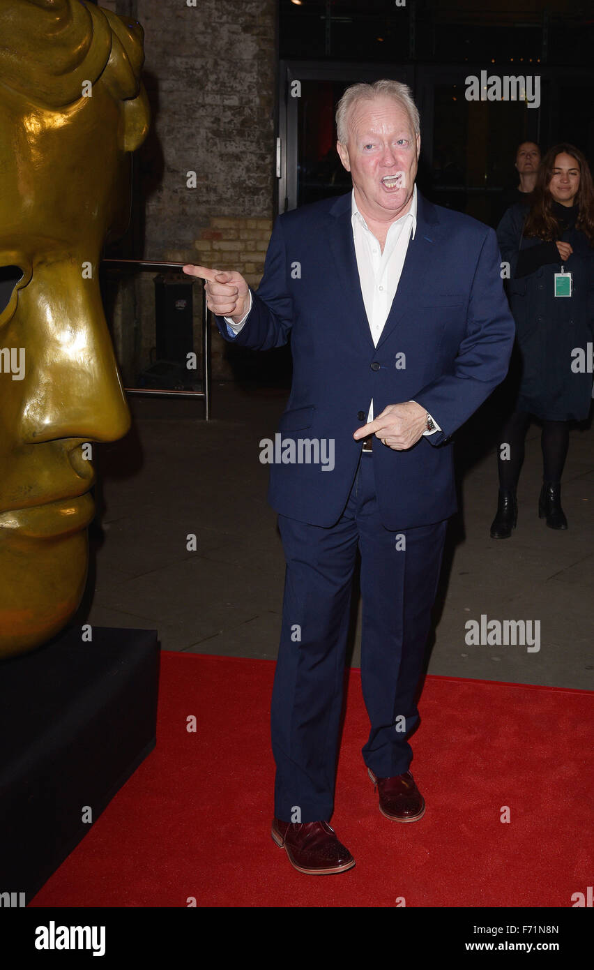 London, UK. 22nd November, 2015. Keith Chegwin at The British Academy ...