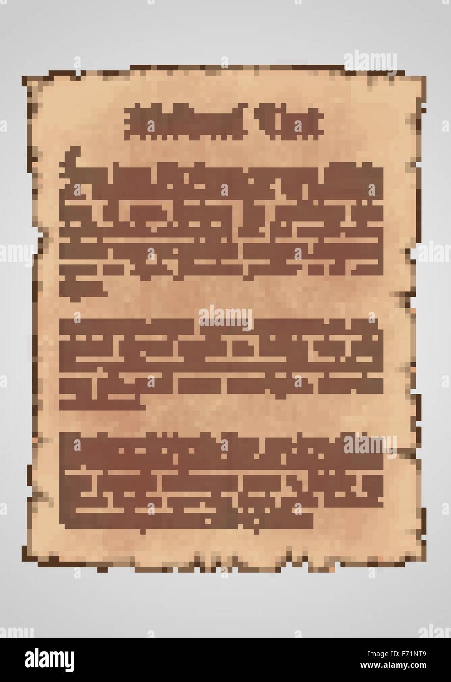 Medieval parchment backgrounds Stock Vector Images - Alamy