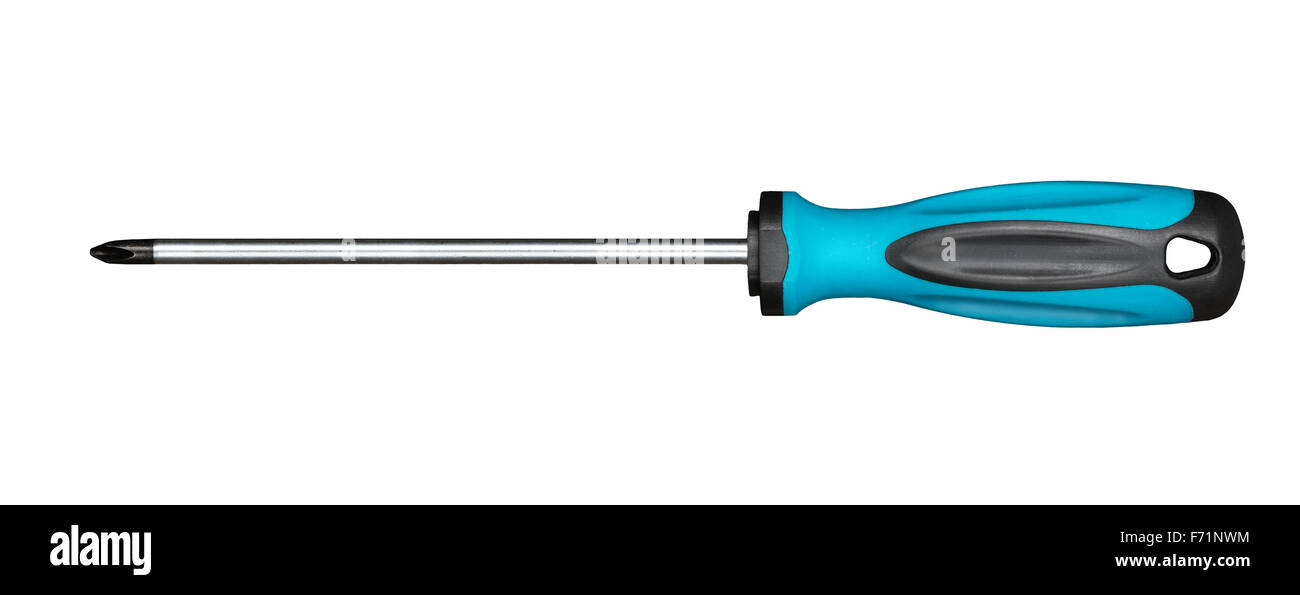 Screwdriver isolated on white background Stock Photo - Alamy