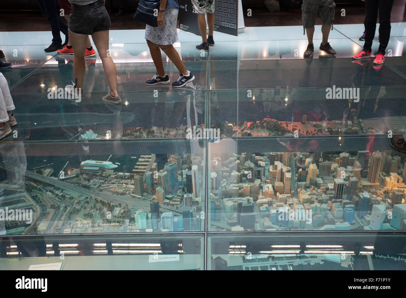 Sydney city model inside custom house Stock Photo - Alamy