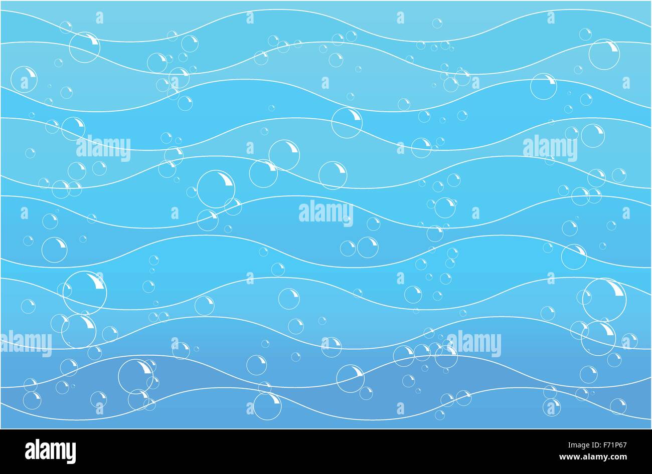 vector image of waves at sea. Transparency effects used Stock Vector ...