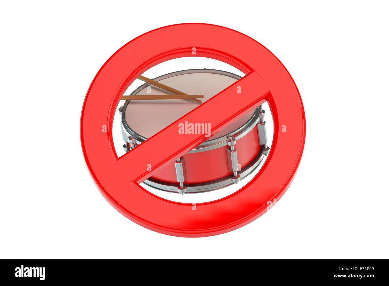 No loud music sign hi-res stock photography and images - Alamy