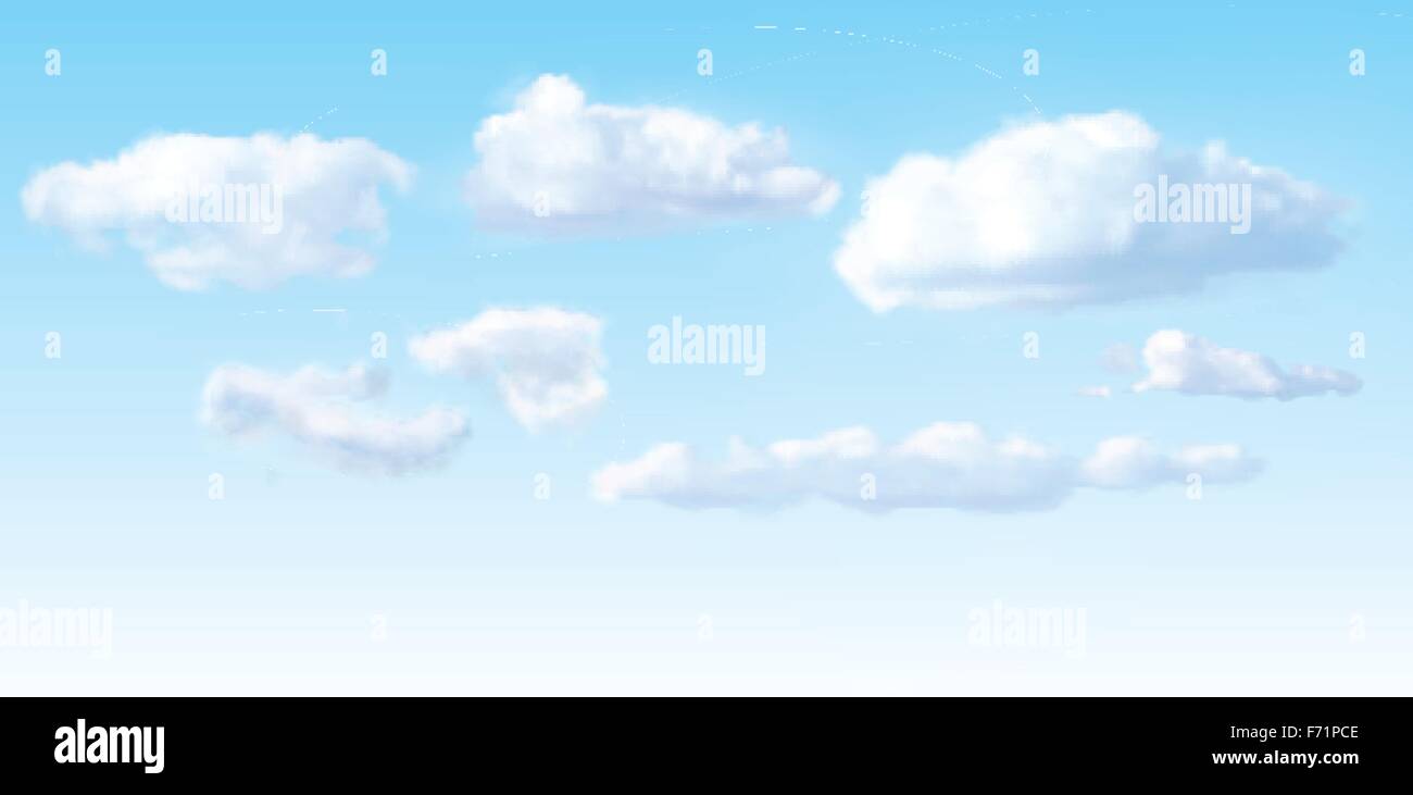 vector image of clouds Stock Vector Image & Art - Alamy