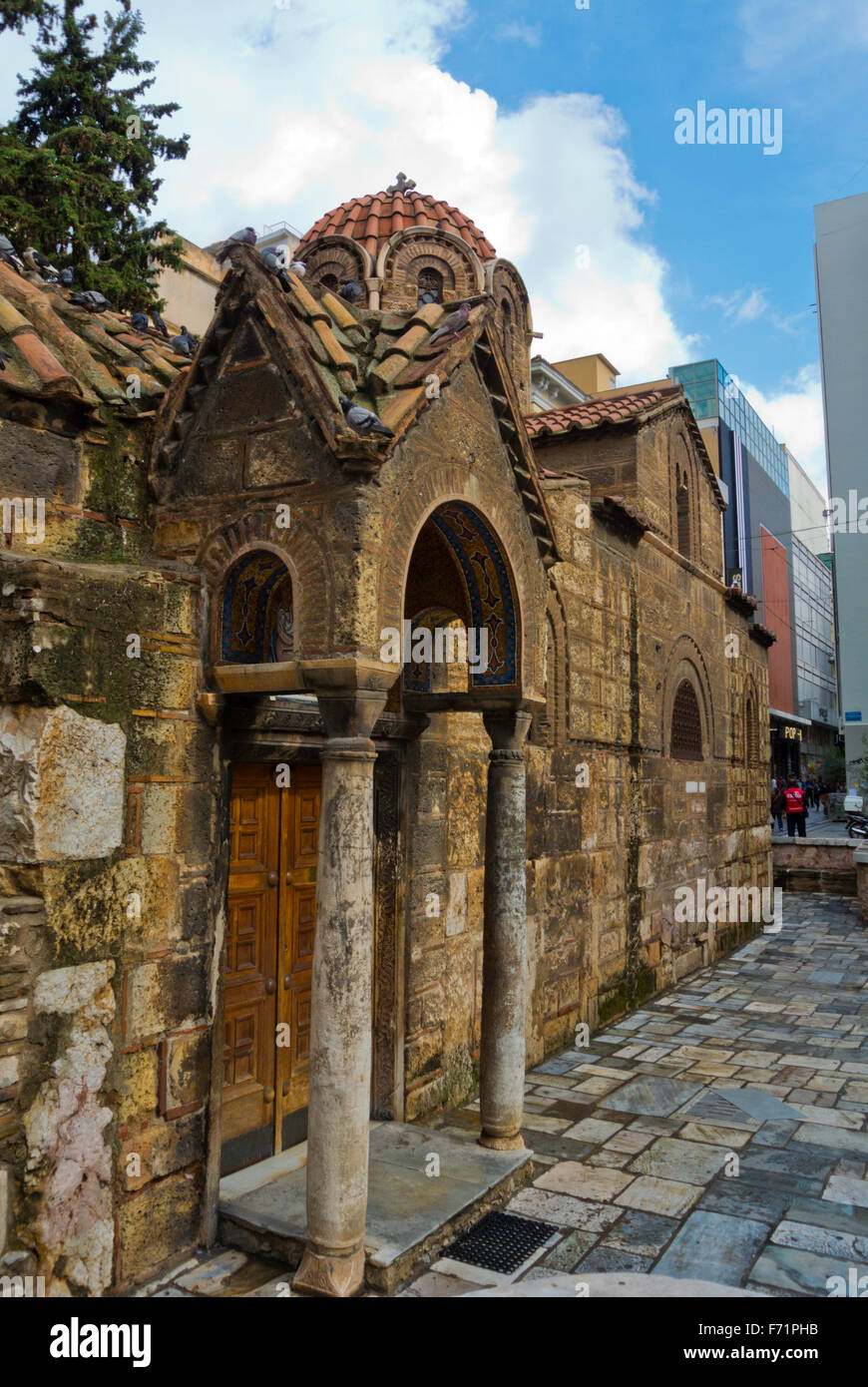 Byzantine church of panaghia kapnikarea hi-res stock photography and ...