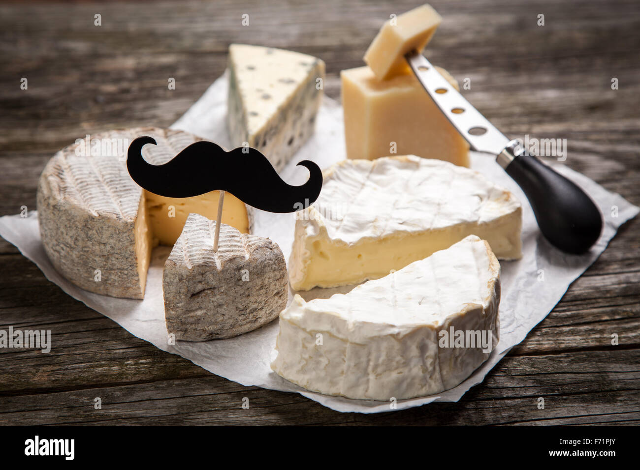 Soft french cheese Stock Photo - Alamy