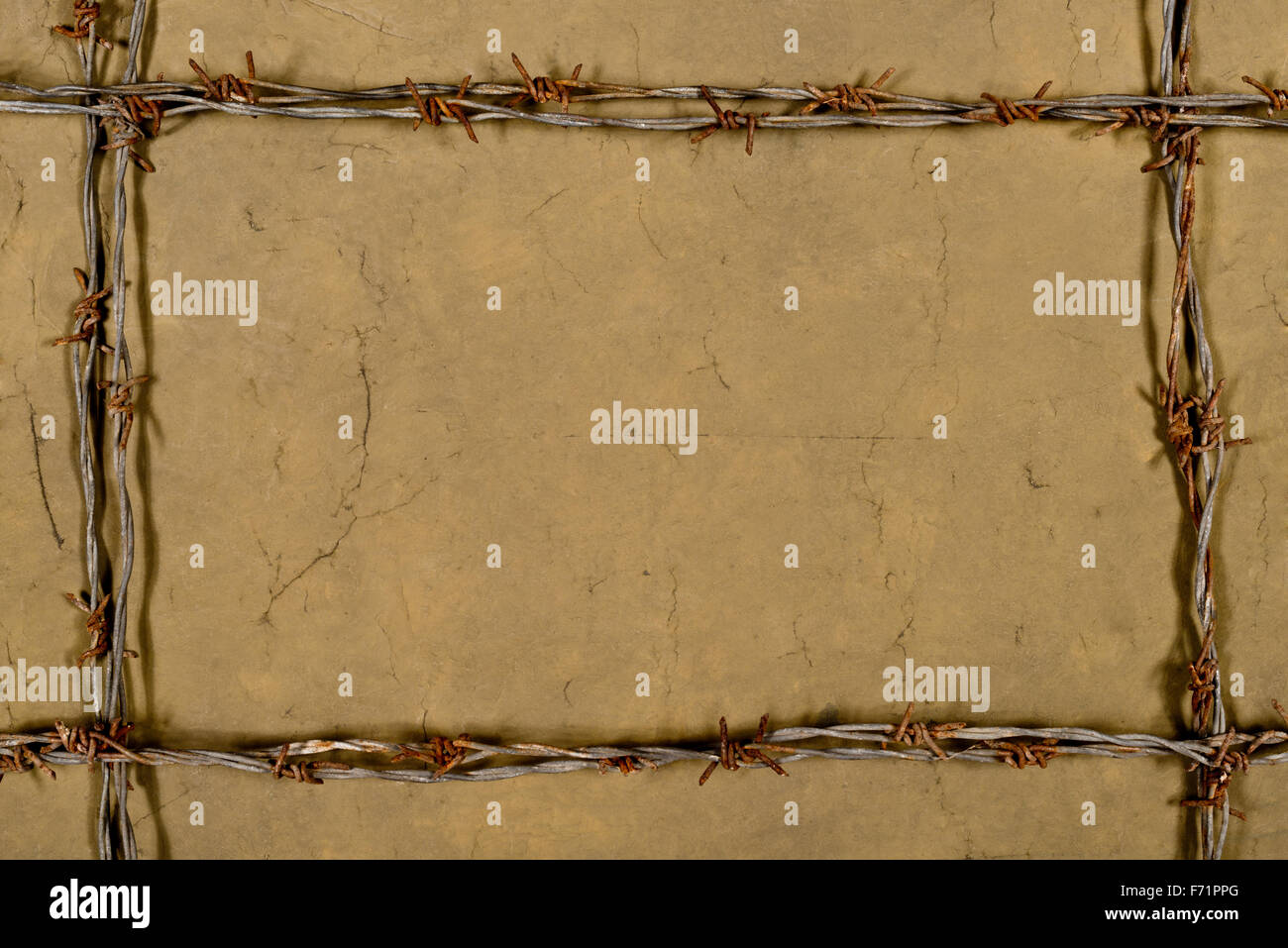 Barbed wire knot hi-res stock photography and images - Alamy