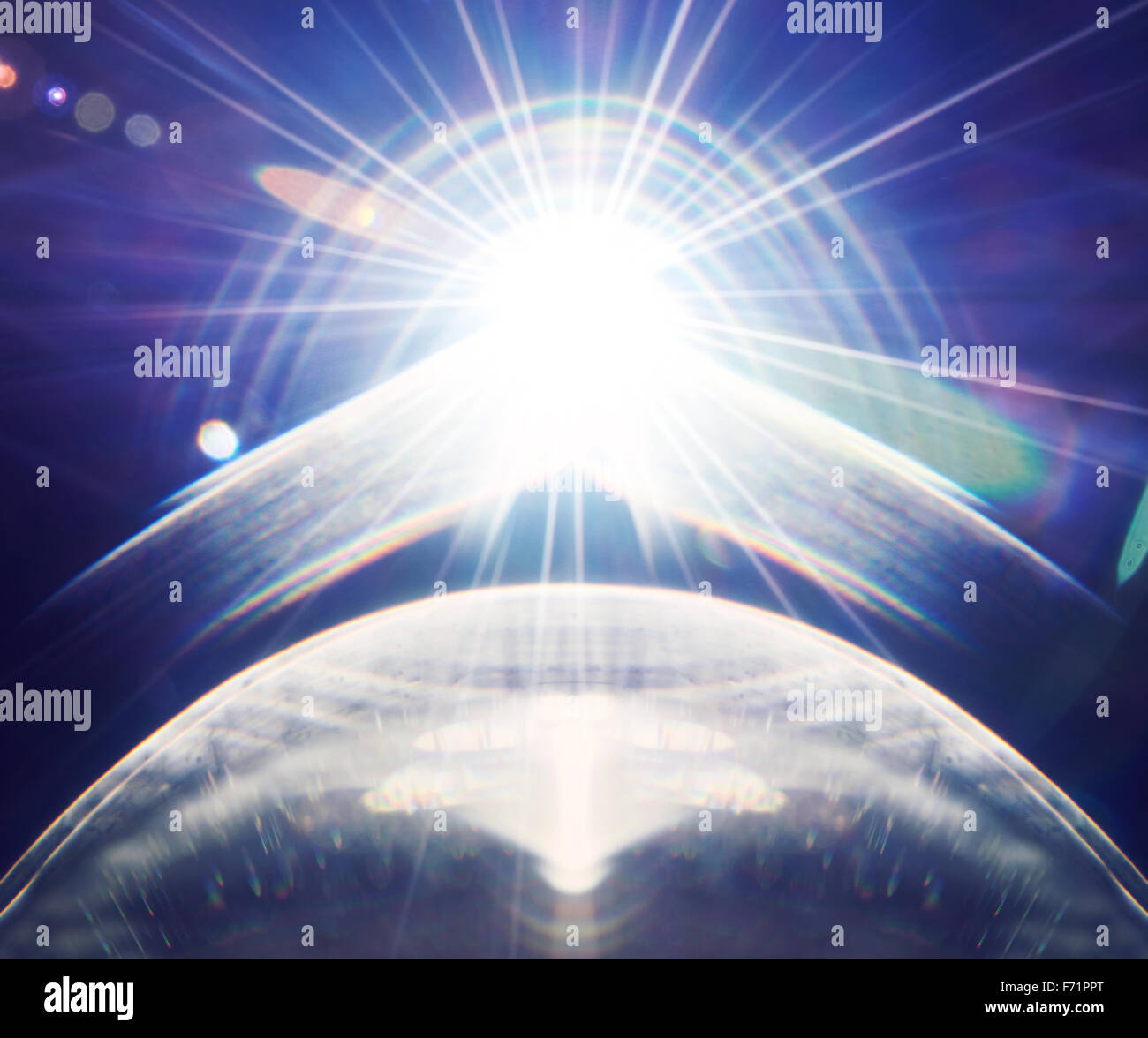 Abstract blurry light effect background Stock Photo - Alamy