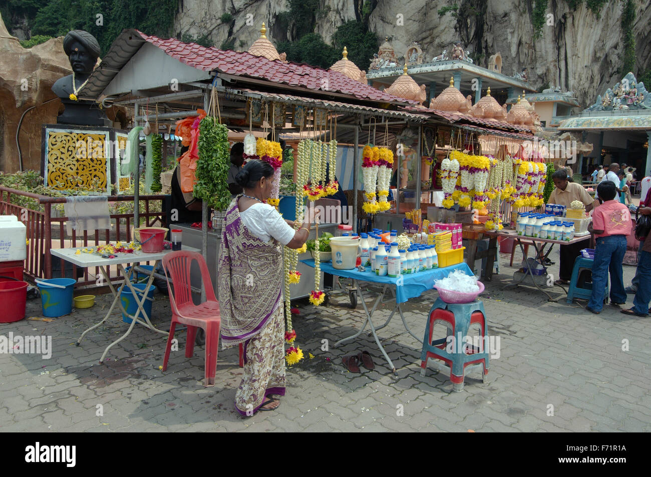 Batu Caves limestone caves and temples, Kuala Lumpur, Malaysia ...