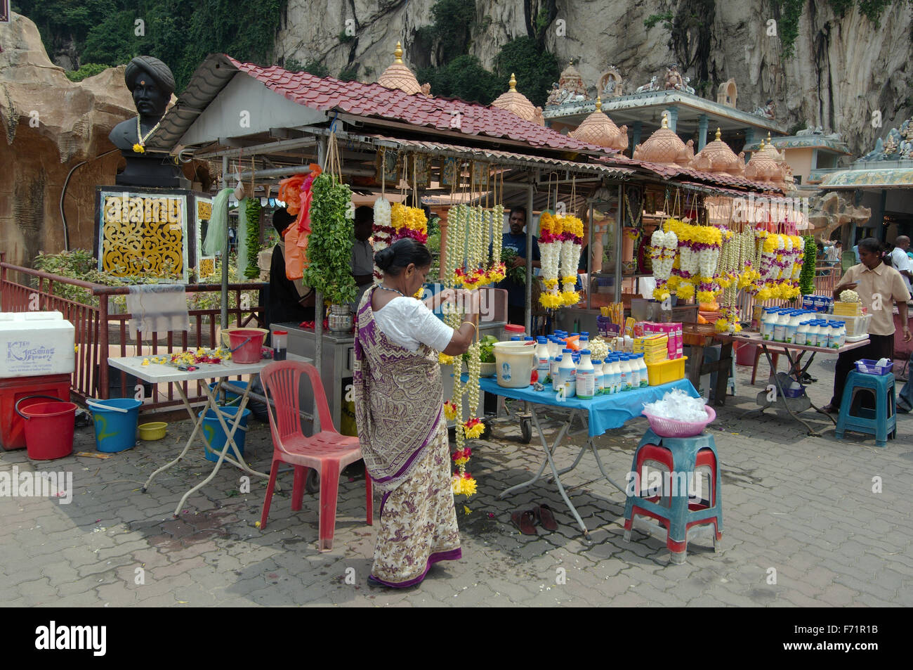 Batu Caves limestone caves and temples, Kuala Lumpur, Malaysia ...