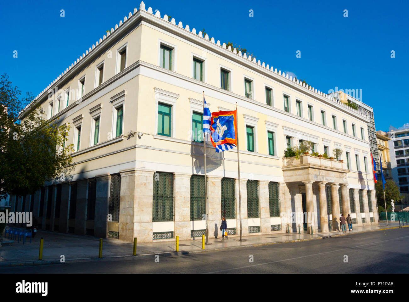 Town Hall, Platia Kotzia, Psiri, Athens, Greece Stock Photo - Alamy