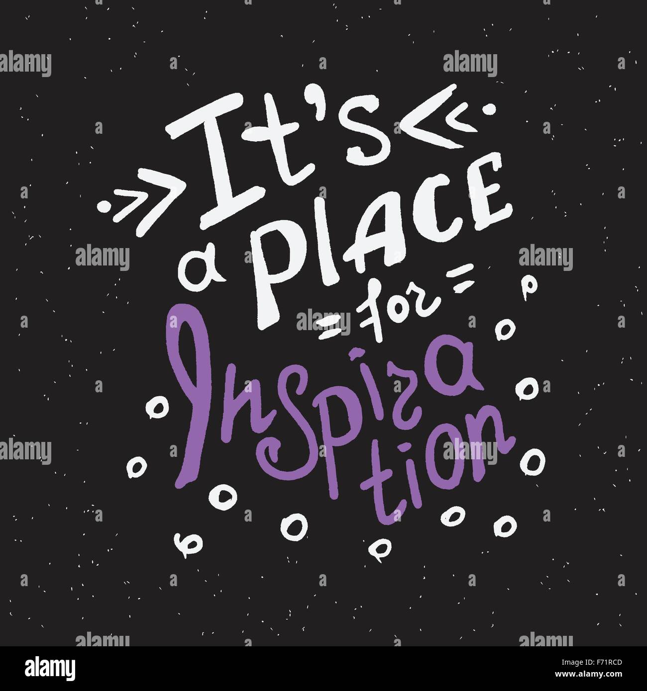 Enjoy creating new ideas handwritten design Stock Vector Image & Art ...