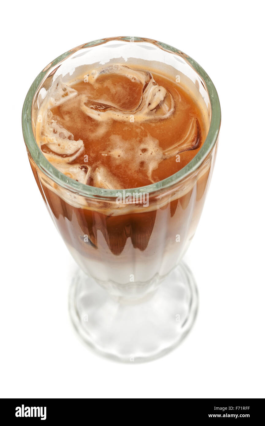 Iced coffee espresso Stock Photo - Alamy