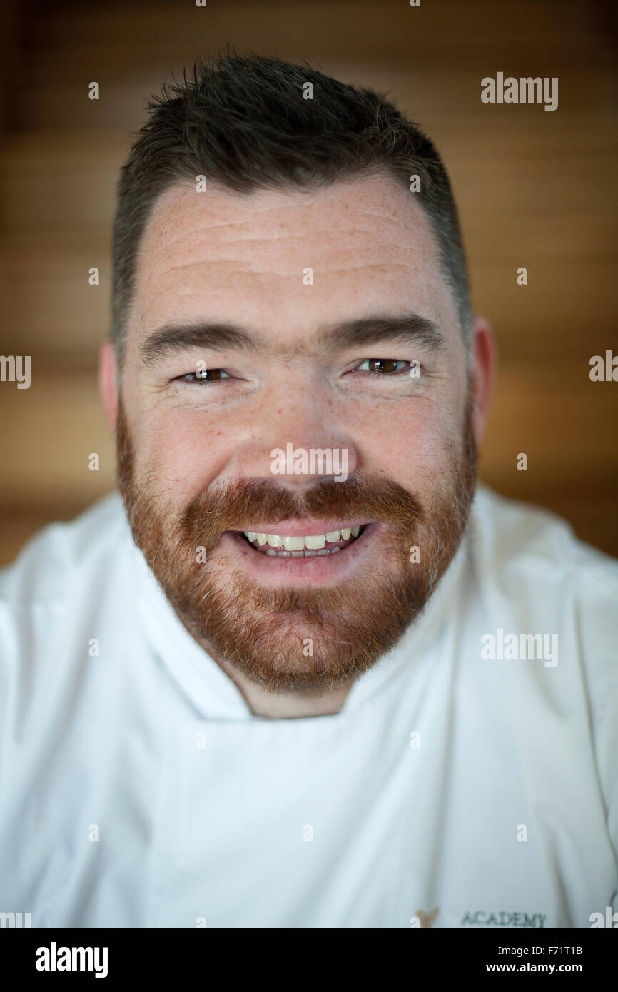 Cornwall based Celebrity Chef Nathan Outlaw Stock Photo - Alamy