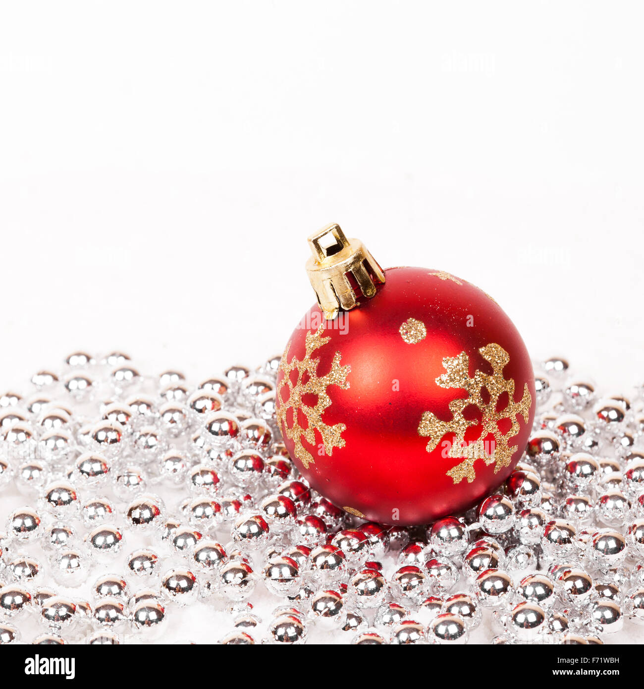 red christmas ball Stock Photo - Alamy
